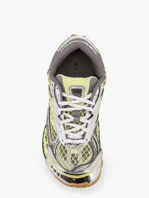 Bottega Veneta Orbit Mesh And Leather Sneakers - Multicolor