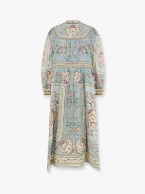 Zimmermann Roselight Linen Dress