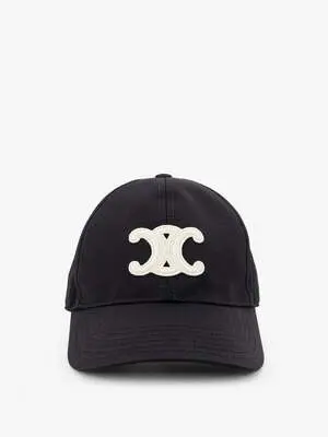 CELINE CELINE Triomphe Cotton Baseball Hat