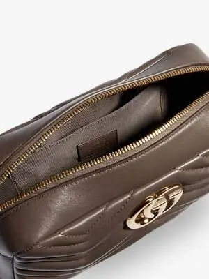 Gucci Gg Marmont Quilted Leather Camera Bag - Multicolor