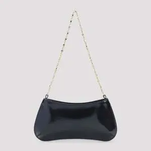 Jacquemus Le Petit Bisou Chaine Handbag - Black