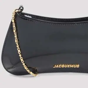 Jacquemus Le Petit Bisou Chaine Handbag - Black