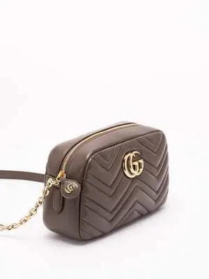 Gucci Gg Marmont Quilted Lambskin Crossbody Bag - Multicolor