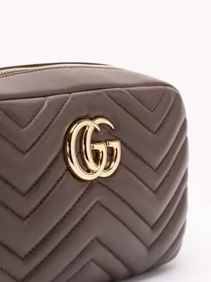 Gucci Gg Marmont Quilted Lambskin Crossbody Bag - Multicolor