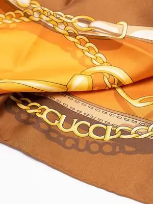 Gucci Silk Equestrian Foulard - Multicolor
