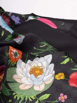 Gucci Flora` Foulard