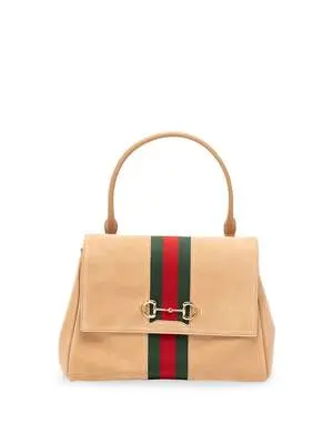 Gucci Horsebit Web` Handbag - Multicolor