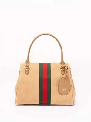 Gucci Horsebit Web` Handbag