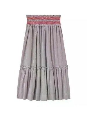 Ganni Gathered Skirts