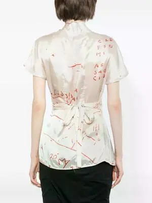 Rick Owens Wrap Blouse