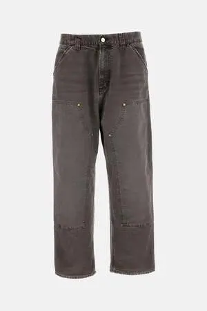 Carhartt Work In Progress Dearborn Organic Cotton Canvas Trousers - Brown