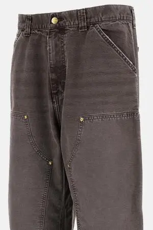 Carhartt Work In Progress Dearborn Organic Cotton Canvas Trousers - Brown