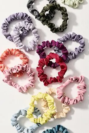 PONY Set Of 15 Canister Hair Scrunchies - Assorted