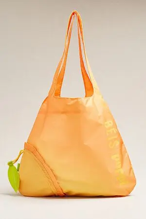 BEIS X Poppi Reusable Shoppg Tote - Mango