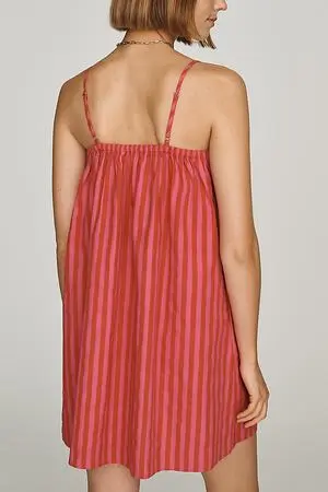 RAISONNEL Square-neck Mi Dress