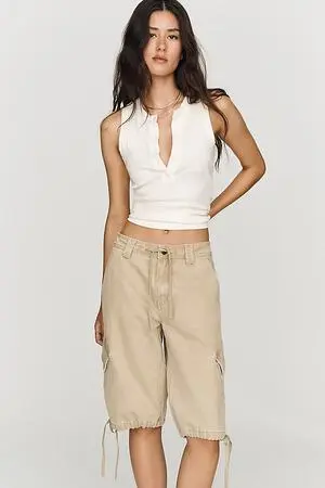 Lioness Cotton Apres Shorts