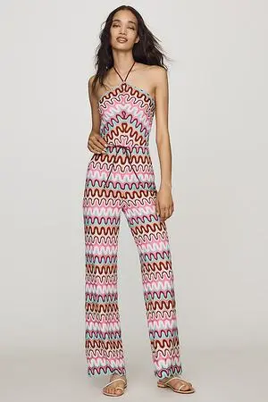 Saylor Keegan Crochet Jumpsuit - Multi
