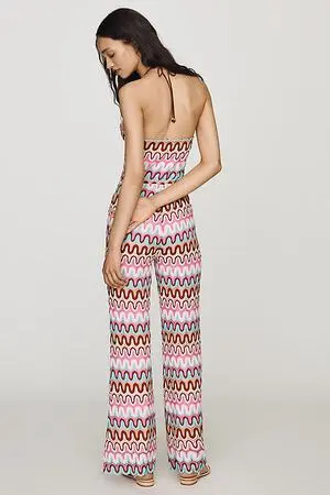 Saylor Keegan Crochet Jumpsuit