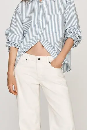 FRAME The Saturday Low Rise Straight Jeans
