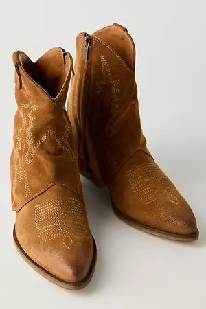 Free People Asher Western Ankle Boots