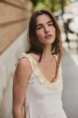 For Love & Lemons Sami Seashell Mini Dress