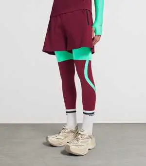 Balenciaga Double-layer Techwear Shorts