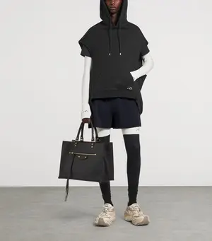 Balenciaga Cotton Sleeveless Hoodie
