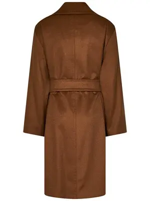 Max Mara Belted Long-sleeved Coat