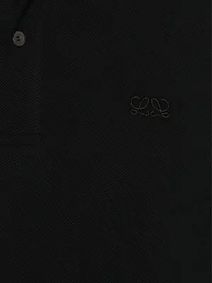 Loewe Anagram-embroidered Polo Shirt