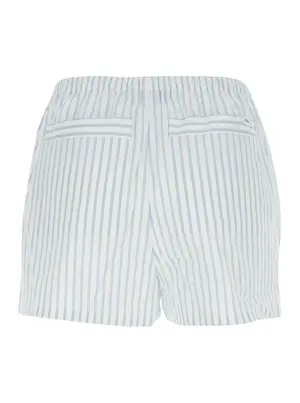 DUNST Pajama Striped Mini Shorts