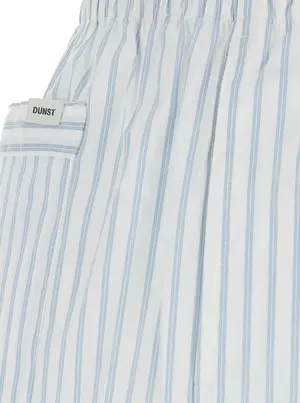 DUNST Pajama Striped Mini Shorts