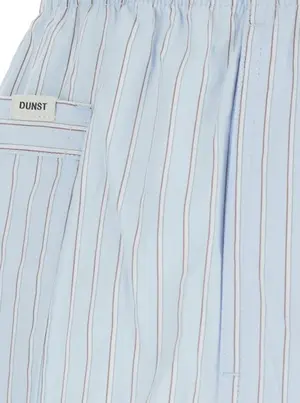 DUNST Pajama Mini Striped Drawstring Shorts