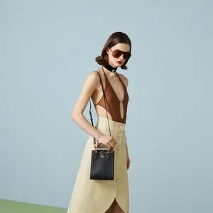 Gucci Bamboo Handle Tote Bag