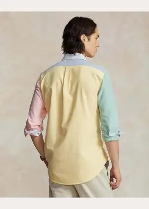Polo Ralph Lauren Logo Embroidered Colourblock Shirt