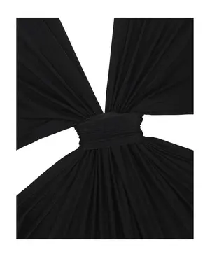Saint Laurent Cut-out Halterneck Jumpsuit