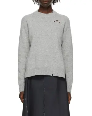 MAISON MARGIELA Distressed Knit Jumper