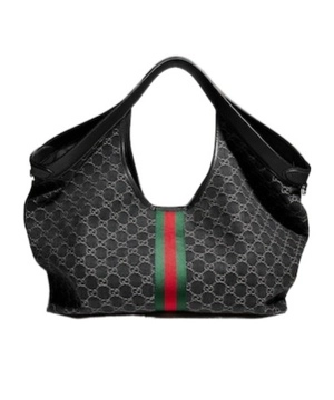 Gucci Giglio Large Tote Bag - Black