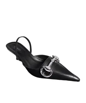 Gucci Boulevard Slingback Pumps - Black