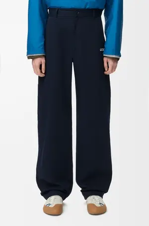 Loewe Trousers In Cotton