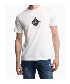 Emporio Armani Embroidered-logo T-shirt