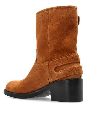 Chloé Dakota Buckled Ankle Boots
