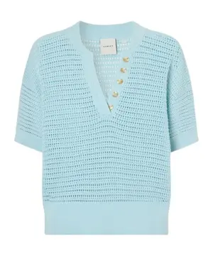 Varley V-neck Sweater - Blue