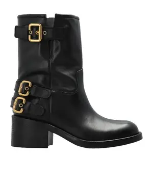 Chloé Dakota Buckled Ankle Boots