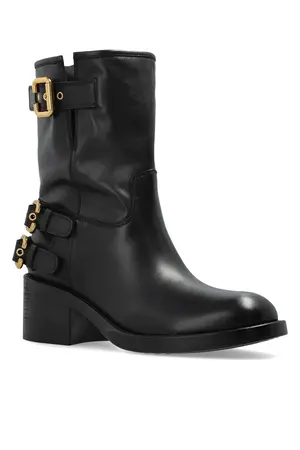 Chloé Dakota Buckled Ankle Boots