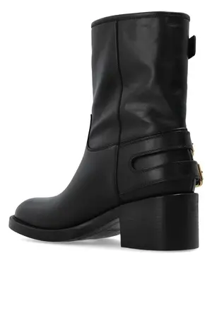 Chloé Dakota Buckled Ankle Boots