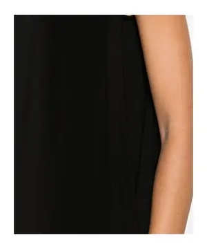 Issey Miyake Sleeveless Boat-neck Midi Dress
