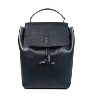 Tory Burch Flap Backpack - Black