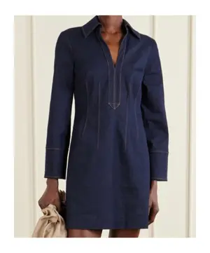 Veronica Beard Raymond Denim Mini Dress