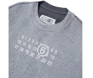 MAISON MARGIELA Logo-print Signature-stitch Sweatshirt