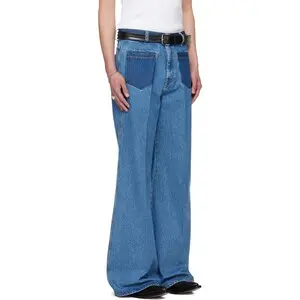 LU'U DAN Bruce Lee Collaboration Nocturnal Flare Jeans